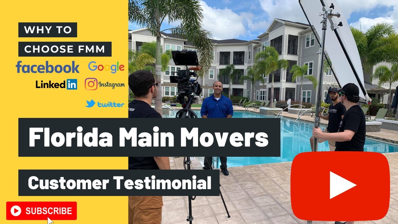 Video Gallery - Florida Main Movers-Make The Right Move Now